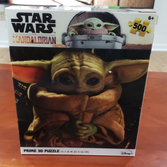 Star Wars | Toys | Star Wars The Mandalorian 3d Puzzle Green And Brown ...